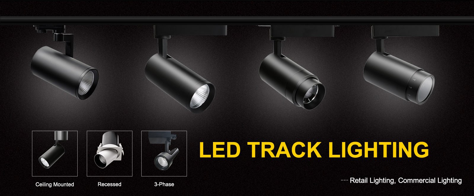 48V Track Systems for Retail Lighting Stores by Low-carbon Lighting